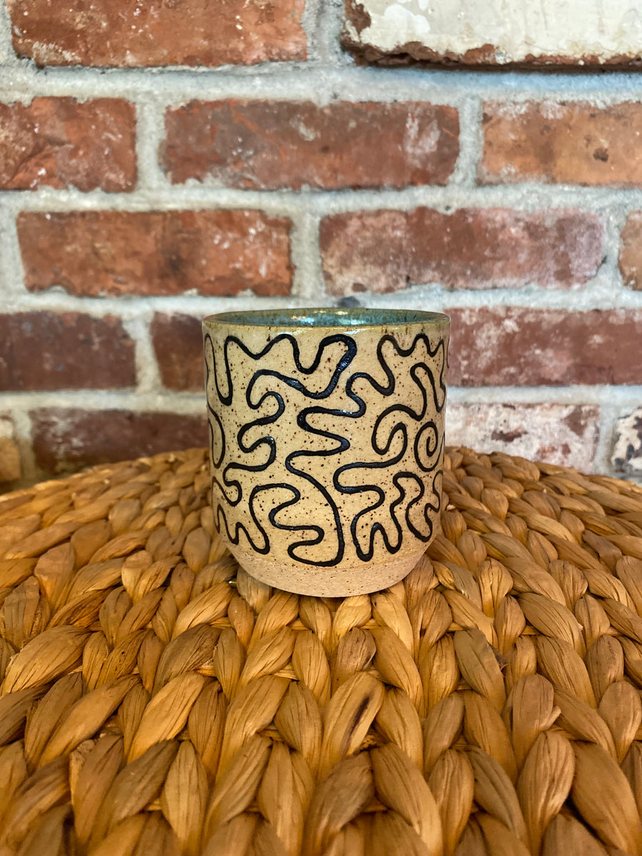Squiggle Cup Design 1 – Laurel Dawn Ceramics